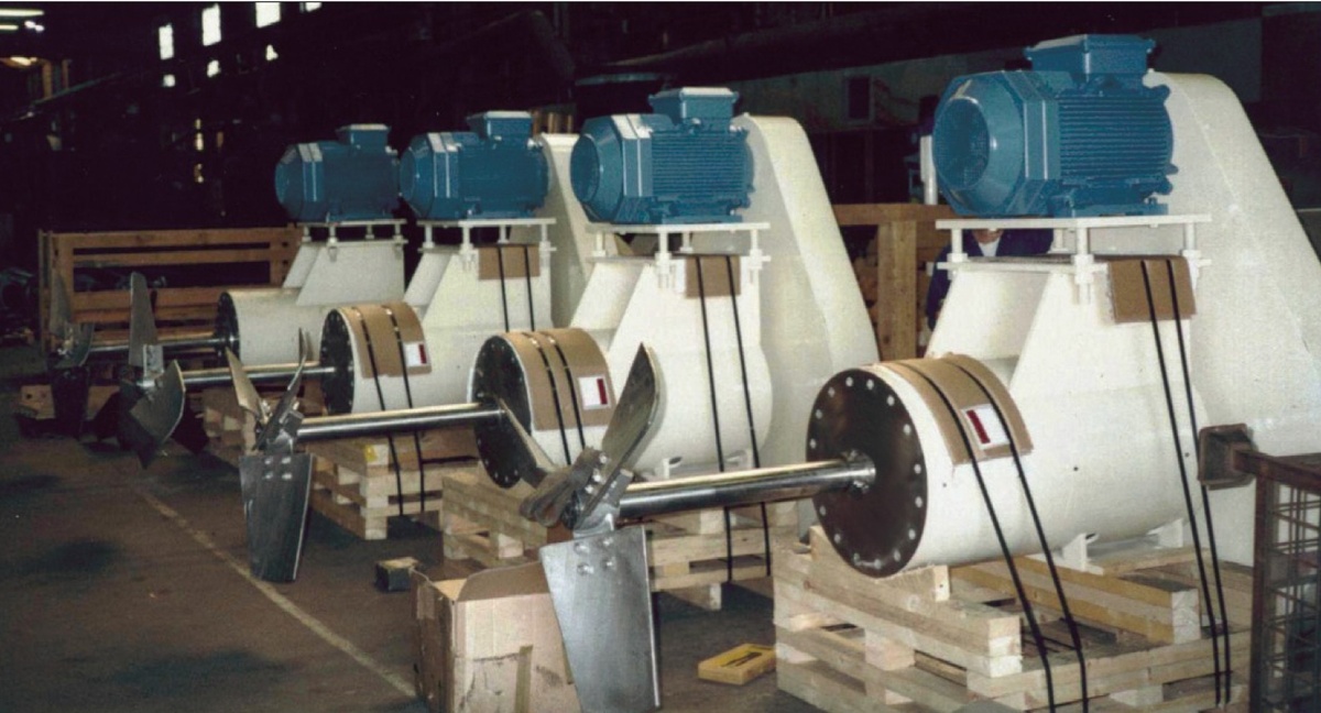 Pulp and paper – MIXTEC - EUROPE industrial mixers and agitators
